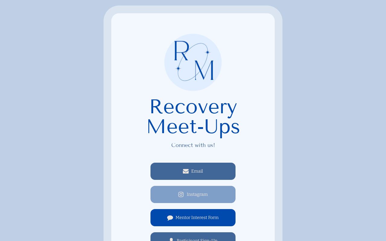 Recovery Meet-Ups